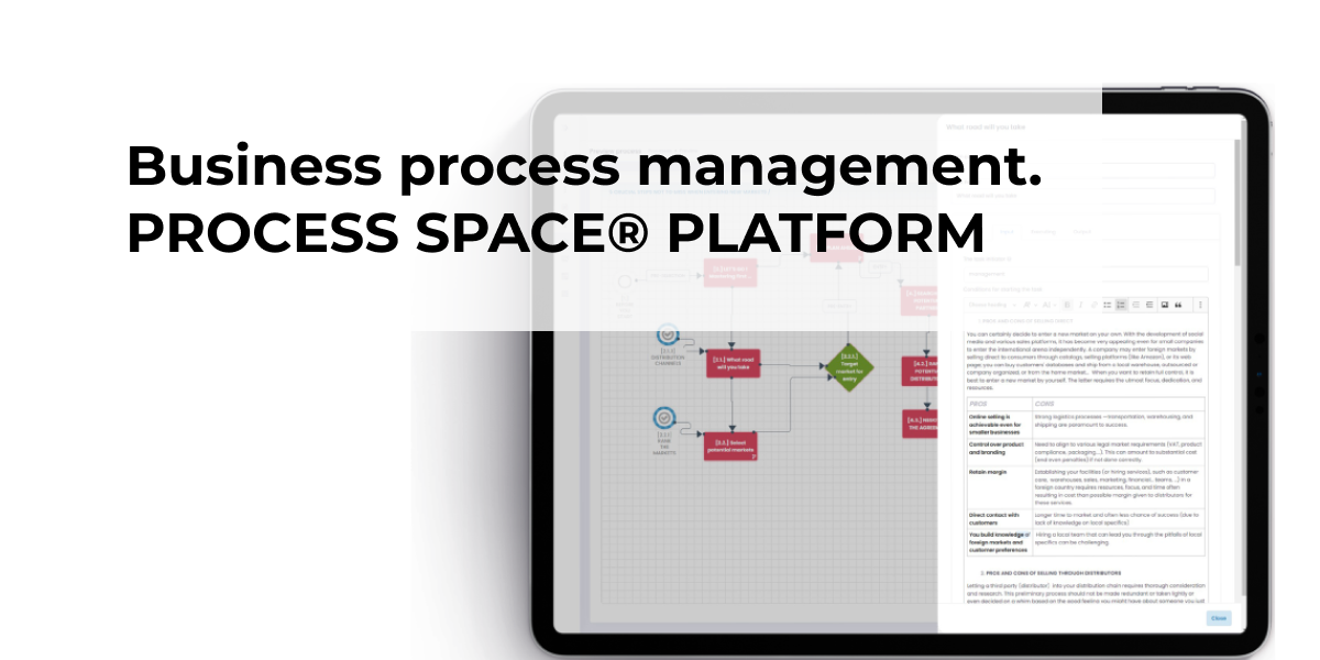 Process Space® Platform | Business process management tool | Process Space